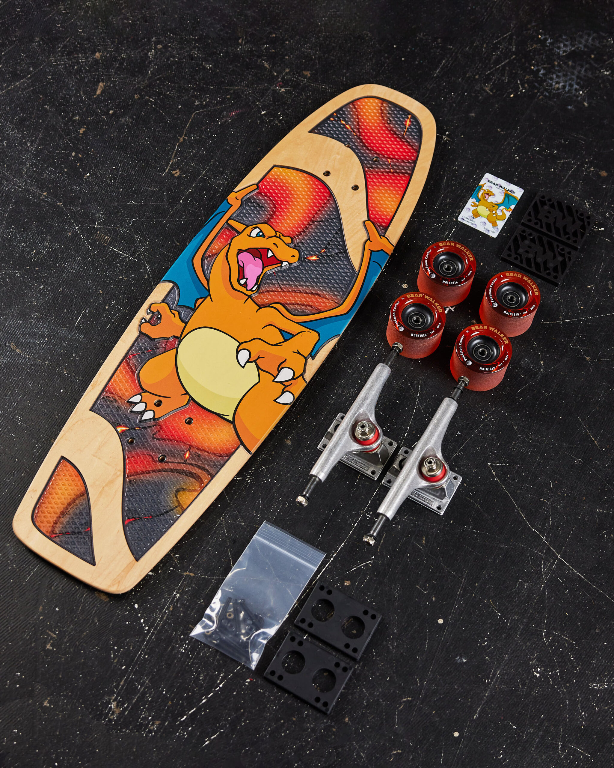New Limited-Edition Bear Walker Charizard Skateboard Design to Turn Up ...