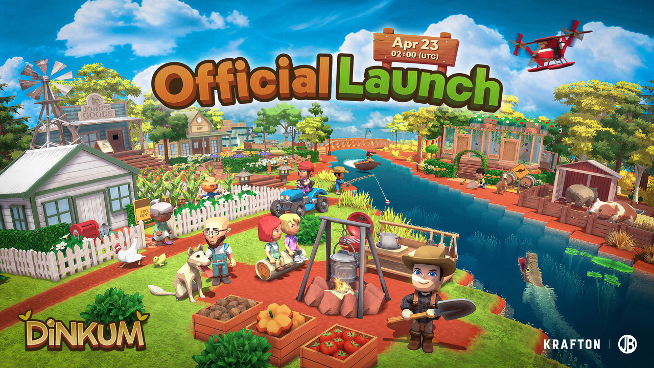 DINKUM LEAVES EARLY ACCESS AND HITS OFFICIAL LAUNCH WITH NEW CREATIVE ...