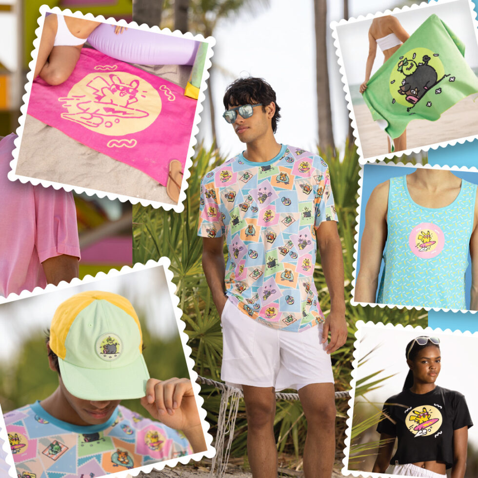 New Pokémon Center Summer Collection, Featuring Apparel and Picnic ...